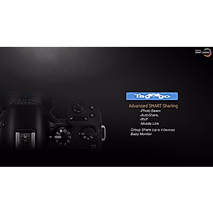 Samsung NX EV-NX300ZBSTUS Wireless SMART Digital Camera 20.3MP Compact System Camera with 3.3-Inch AMOLED- with 18-55mm OIS Lens (Black)