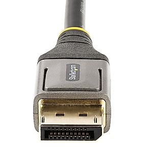 StarTech.com 6ft (2m) VESA Certified DisplayPort 1.4 Cable - 8K 60Hz HDR10 - Ultra HD 4K 120Hz Video - DP 1.4 Cable/Cord - for Monitors/Displays - DisplayPort to DisplayPort Cable - M/M (DP14VMM2M)