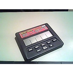 Radica: Ltd, H.k. Model:1310 Radica Pocket Poker Royal Flush 5000 Lcd Interactive Electronic Handheld Radica Model#1310 Royal Flush 5000 Version with Hold Button, Hold Button, Hold Button, Hold Button, Hold Button, Points Button, Deal Draw/on Button, Soun