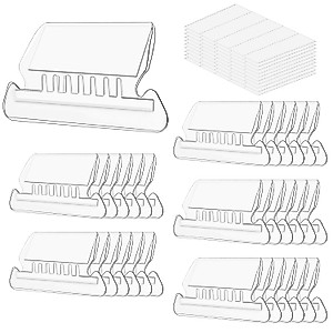 File Folder Tabs, Paxcoo 50 Sets Hanging File Folder Labels Tabs and Inserts for Hanging Folders