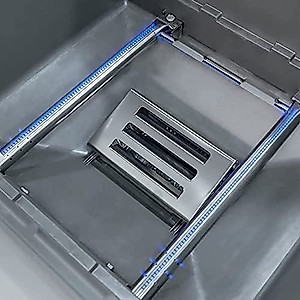 JCLMER Grill Replacement Parts for Weber Spirit I & II 200 with Front Control, Spirit E210, E220, S210, S220, 18" Burner Tube Pipe and 15.3" Flavorizer bar for Weber Spirit 200 Series 7635, 69785