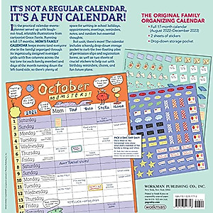 Mom's Family Wall Calendar 2023: This Year, Mom is Going to Keep Track of Stuff!