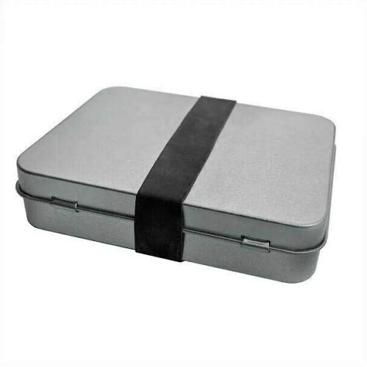 Kaeser Survival Emergency Tin Fatwood 22-1 Card Fishing Hiking Ferro Rod Knife Saw Compass Band Aids (Pocket)