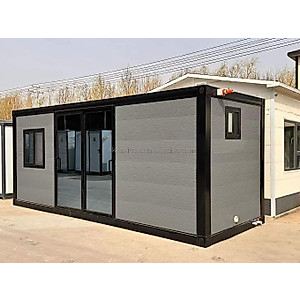 Generic Airconditined Modular Home Prefabricated Luxury Bungalow, Home,Storage 20ft Container Home, Customized