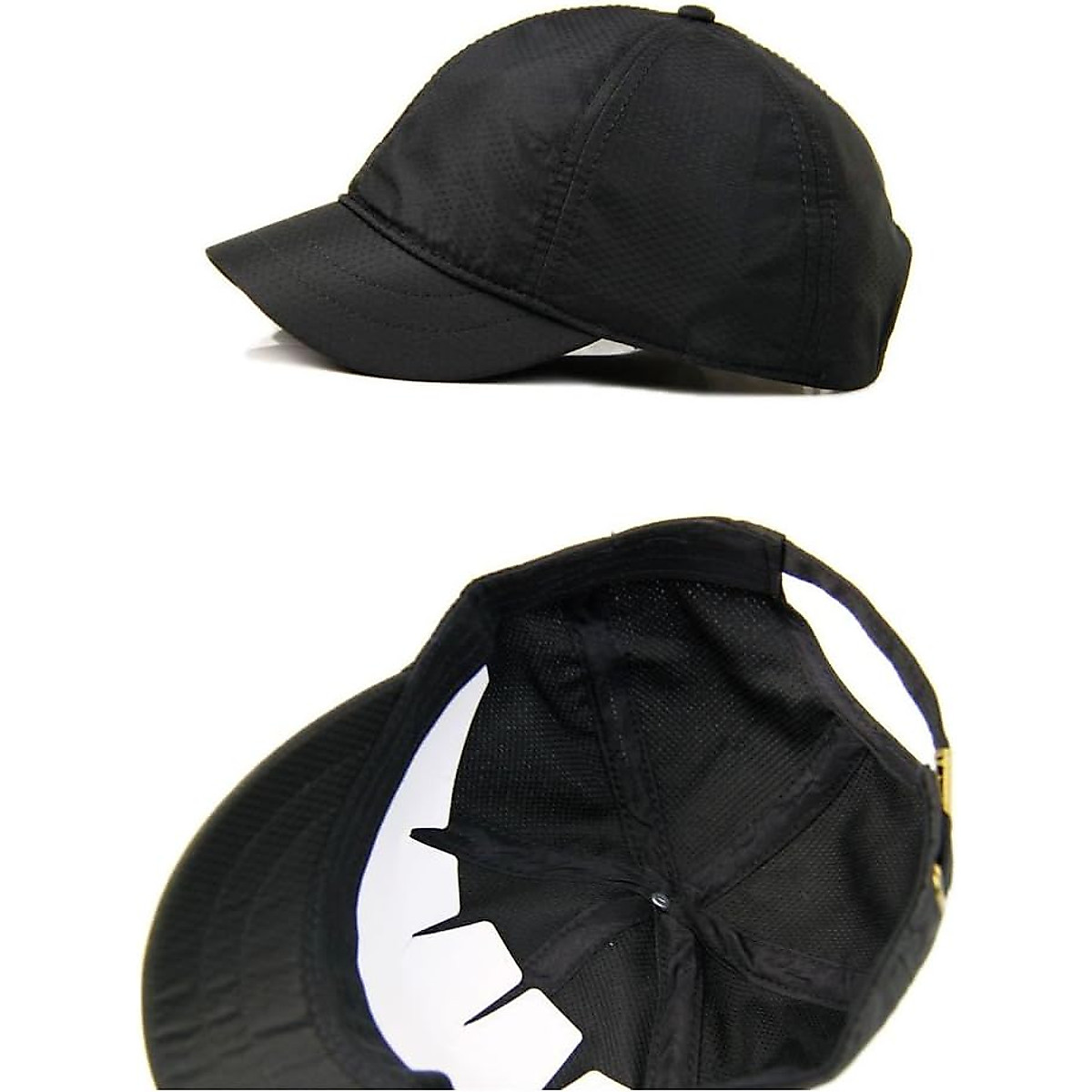 Adjustable Men and Women Sun Hat Breathable Short Brim Baseball Cap