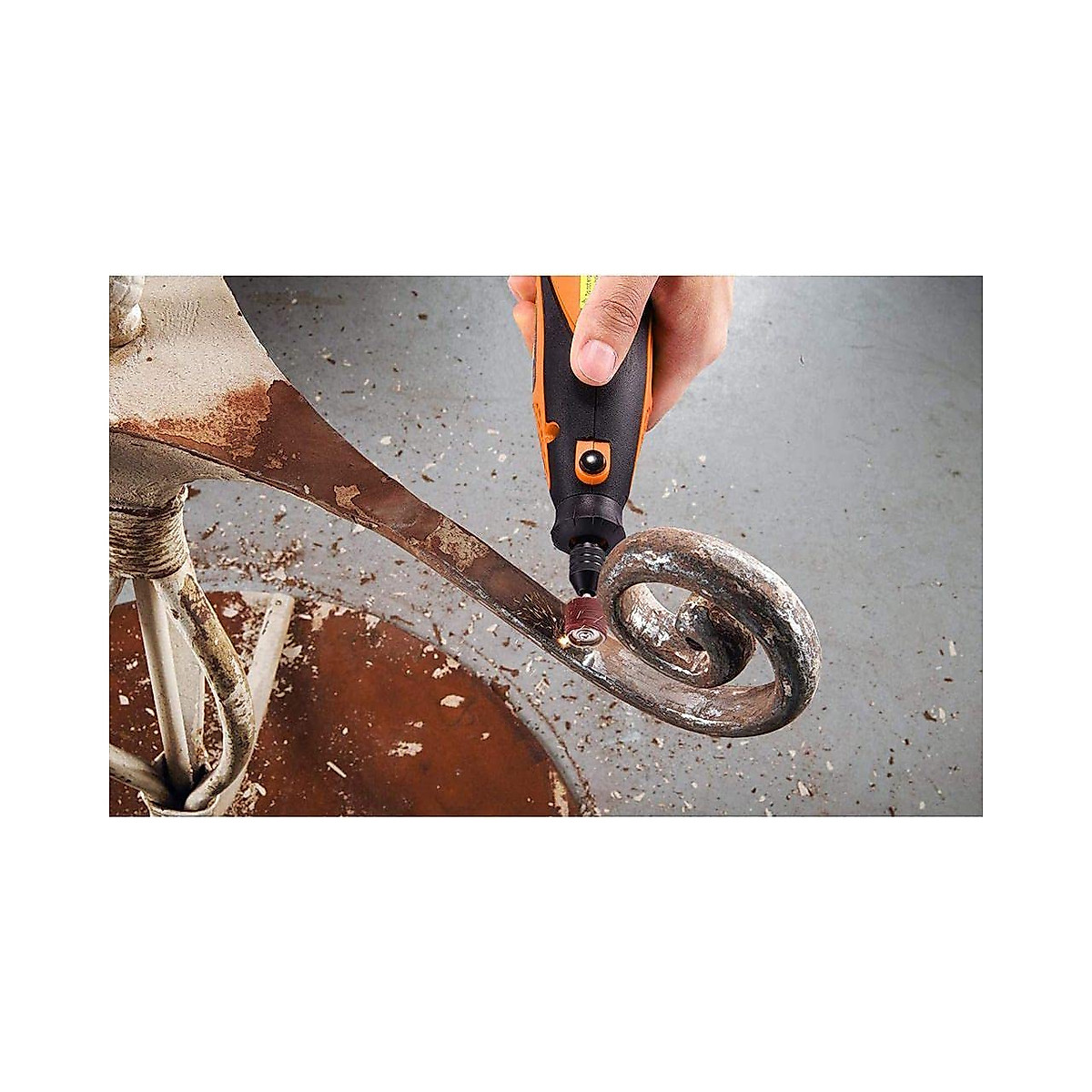 Rotary Tool Kit with Upgraded MultiPro Keyless Chuck, Versatile Accessories