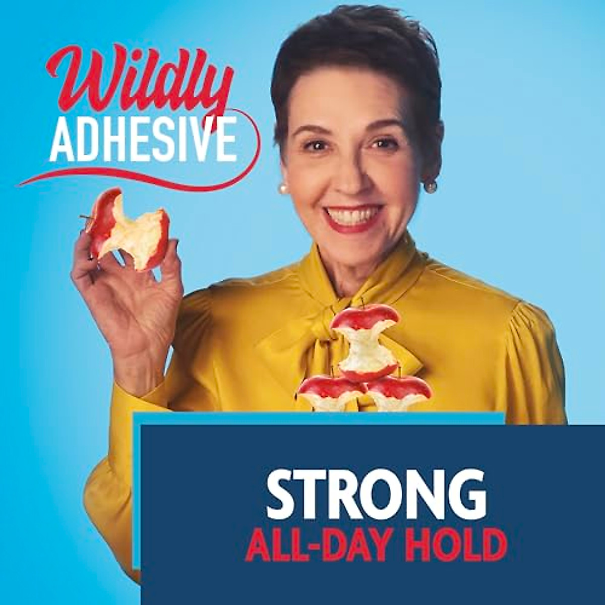 Sea-Bond Secure Denture Adhesive Seals, Fresh Mint Uppers, Zinc-Free, All-Day-Hold, Mess-Free, 30 Count (Pack of 4)