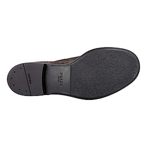 Prada Men's 2TE082 054 F0192 Brown Leather Half-Boot US 11 / EU 10 (44)