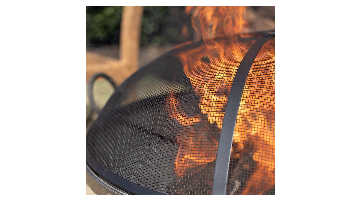 Titan Hemisphere Fire Pit | Durable 32" Cast Iron Design
