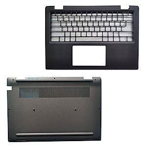 Laptop Palmrest Upper and Bottom Base Cover Case Compatible for Dell Latitude 3420 E3420 0FP75N 04PX9K 0P88VX Shell