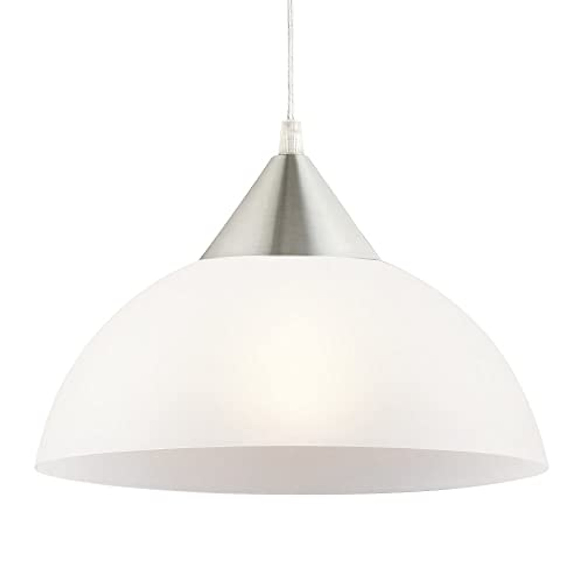 Globe Electric Amaris 18.5 in. H X 11.83 in. W X 11 in. L Brushed Nickel Ceiling Light - Case of: 1