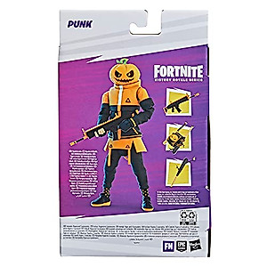 FORTNITE Victory Royale Series Punk Collectible Action Figure with Accessories, 6-inch Scale