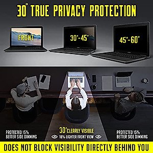 VINTEZ 14 Inch - 16:9 Aspect Ratio - Laptop Privacy Screen Filter for Widescreen Laptop - Anti-Glare - Anti-Scratch Protector Film - Data Confidentiality Shield