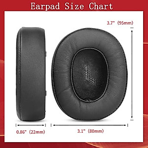 YunYiYi Everest Elite 750nc Earpads Replacement Compatible with JBL Everest Elite 750NC Noise Cancelling Headphones Protein Leather Memory Foam