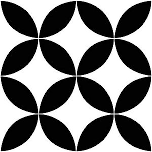FloorPops FP3301 Starlight Peel & Stick Floor Tiles, Black