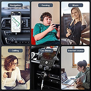 KOOPAO USB C Headphone Adapter-USB C to Aux 3.5mm Female Jack, USB Type C Male to 3.5mm Headphone Jack Female Audio aux Adapter for Samsung Galaxy Note 10 Plus,Google Pixel 6,Pixel 5,ect 32bit 384KHz