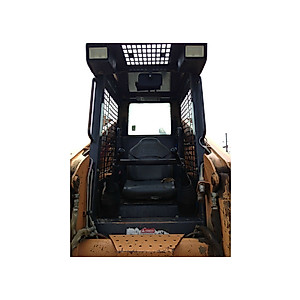 PartsDoc Universal Rearview Mirror for Skid Steer Such as forCase BobCatt forMustang Catt SS100