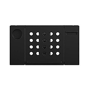 COSCO Folding Laptop, Black w/Cup & Electronic Device Holder, Adjustable & Portable Desk Activity Tray, 1 Pack