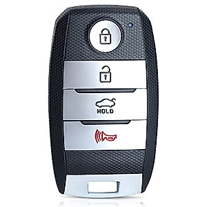 Aichiyu Smart Remote Key Fob Replacement for Kia Optima 2014 2015 4 Buttons FSK 433Mhz ID46 Chip, FCC ID: SY5XMFNA433, Model: SVI-XMFNA433, P/N: 95440-2T500, 95440-4U000