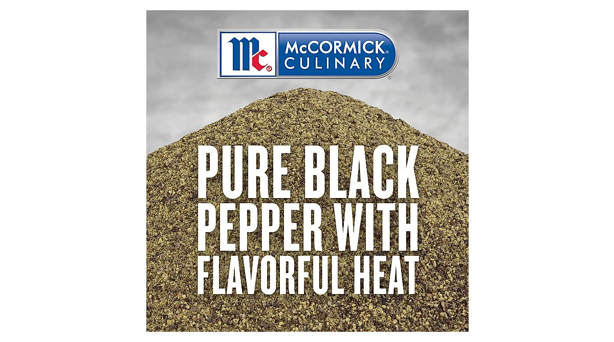 McCormick Culinary Pure Ground Black Pepper - 18 oz Container