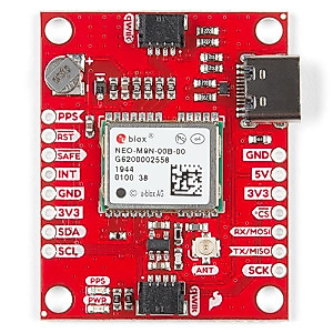SparkFun (PID 15712 GPS Breakout - NEO-M9N, U.FL (Qwiic) 92-Channel M9 Engine GNSS Receiver