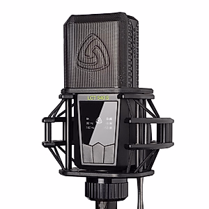 LEWITT LCT 540 S Large-Diaphragm Studio Condenser Microphone - Ultra low self-noise - Ideal for extreme processing - Low-cut filter and attenuation - Military spec transport case included