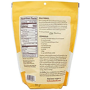 Bob's Red Mill Medium Grind Cornmeal, 24 Oz