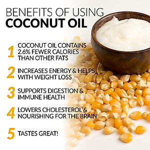 Nostalgia KPP424 Best Tasting Premium 4-Ounce Popcorn, Oil & Seasoning Salt All-In-One Packs - 4 Ounce (Pack of 24)