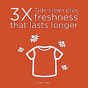 Tide HE Liquid Laundry Detergent, Spring & Renewal, 46 Ounce