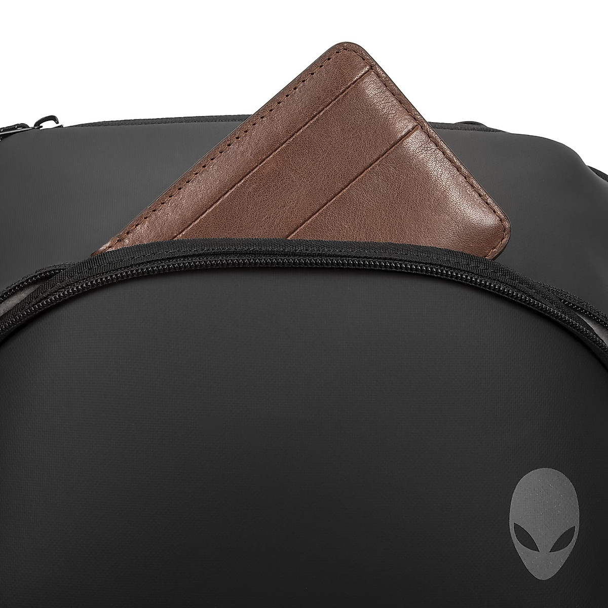 Alienware 17-inch Laptop Horizon Travel Backpack, Weather Resistant, Shockproof, Anti-Scratch Interior Design, TSA-Friendly for Travel, Work, Leisure for Men and Women - Galaxy Weave Black