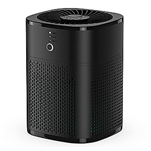 Air Purifiers for Bedroom HEPA Air Purifier with Aromatherapy Function, Air Filter with Sleep Model, 24db Filtration System Air Cleaner for Bedroom Office Living Room Kitchen,Grey