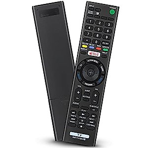 Gvirtue RMT-TX100U Universal Remote Control Replacement for Sony-TV-Remote All Sony LCD LED UHD HDTV Bravia Smart TVs with Netflix Button