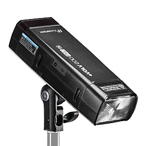 Flashpoint eVOLV 200 Pro TTL Pocket Flash Kit - AD200 Pro, Glow EZ Lock Quick Octa Large Softbox with Bowens Mount (36in), Handheld Grip S-Type Bracket Bowens Mount Holder for Speedlite Flash Softbox
