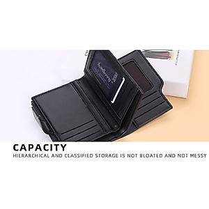 Personalized Women Photo Message Wallet Custom Engraved Wallets Slim Mini Vintage Zipper Leather Ladies Card Holder Custom Birthday Gift for Women Mom Grandma Girlfriend