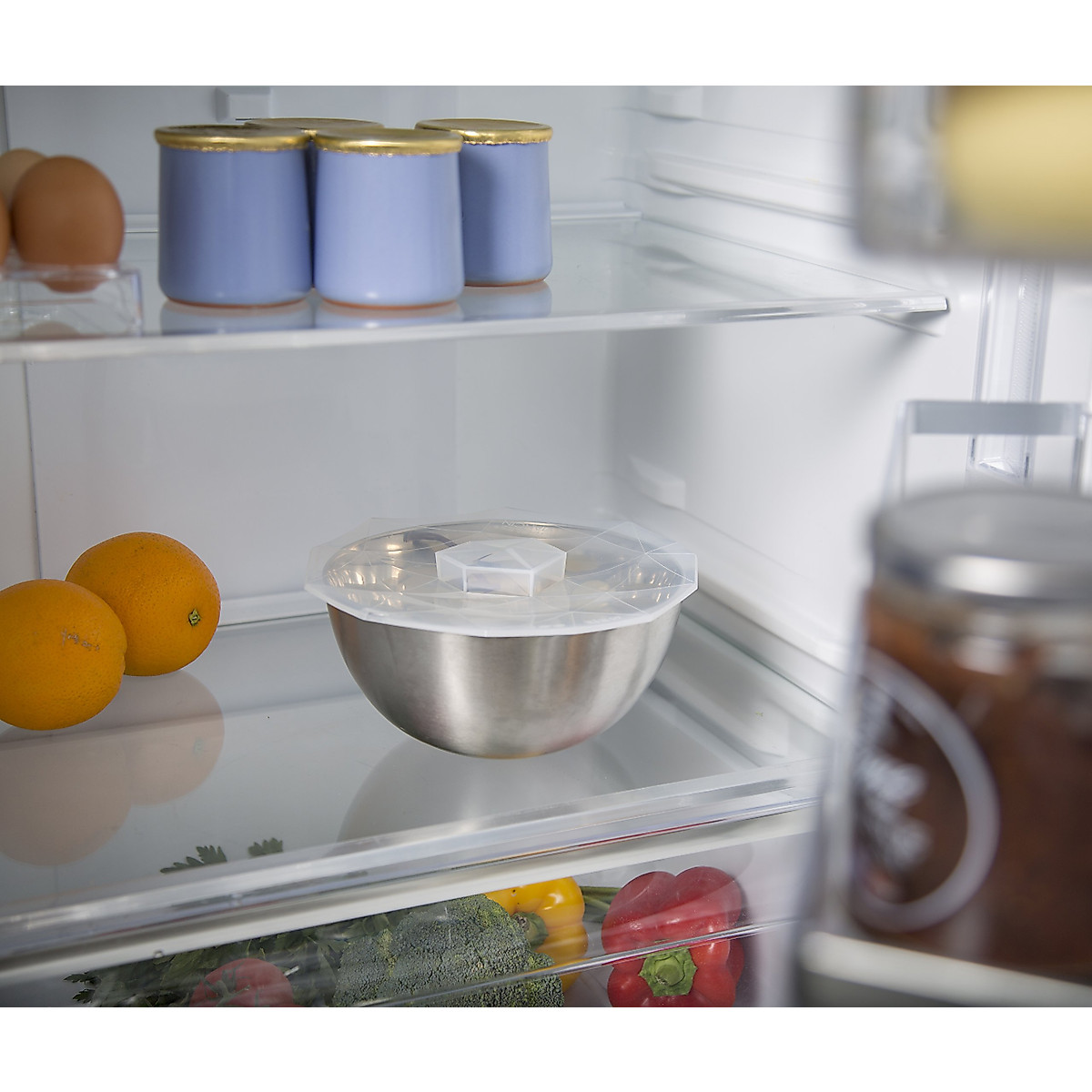 Charles Viancin Silicone Lid Crystal 8 -inch