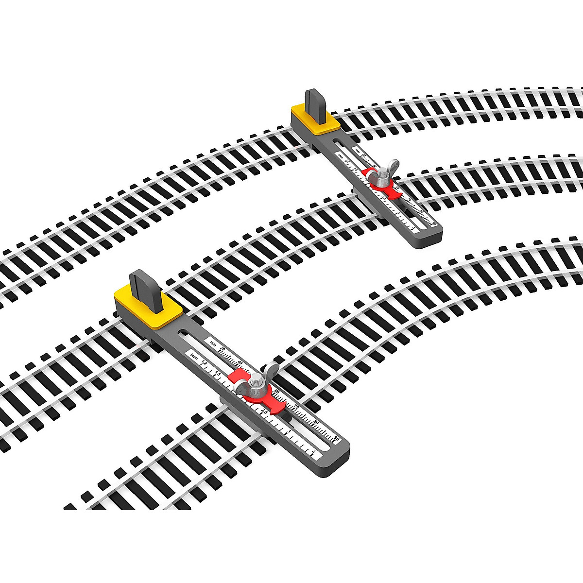 Bachmann Industries Adjustable Parallel Track Tool (2 Pack)