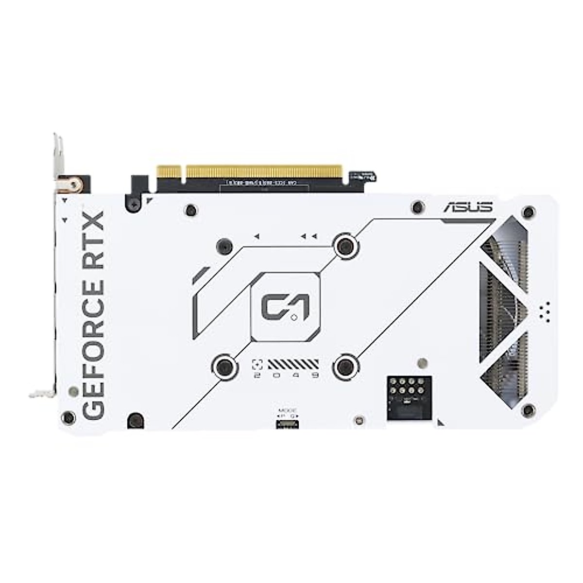 ASUS Dual GeForce RTX™ 4060 OC White Edition 8GB GDDR6 (PCIe 4.0, 8GB GDDR6, DLSS 3, HDMI 2.1a, DisplayPort 1.4a, 2.5-Slot Design, Axial-tech Fan Design, 0dB Technology, and More)