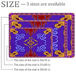 Area Rugs Indoor Door Mat,Aladdins Magic Carpet,Washable Rugs Carpet for Bedroom Living Room Non Slip Rug