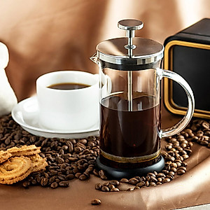 PRETYZOOM Coffee Maker Portable Coffeepot Manual Coffeepot Household Coffeepot Coffee Milk Maker Coffeepot for Home Coffee Milk Bubbler Coffee Teapot Espresso Maker Pot