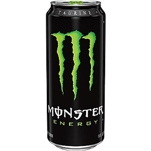 Monster Energy Drink, Green, Original, 16 Ounce (Pack of 15)