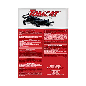Tomcat Rat & Mouse Killer Child & Dog Resistant, Disposable Station, 1 Pre-Filled Ready-To-Use Bait Station