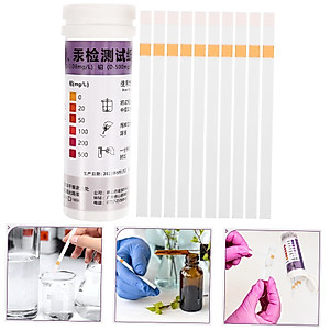 BUGUUYO 10Pcs Detection Test Paper Kit for Household Drinking Water Water Testing Kit for Safe Drinking Water