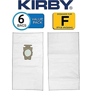 KIRBY Vacuum System Filter Bags with Micron Magic technology 6 Pack Part 204811 Plus Belt