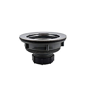 Plumb Pak PP20665 Plastic Fixed Post Style Kitchen Sink Strainer, Stainless Steel