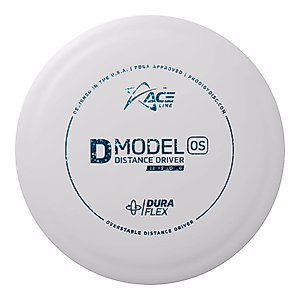 Prodigy Disc Ace Line DuraFlex D Model OS Distance Driver Golf Disc [Colors May Vary] - 170-175g