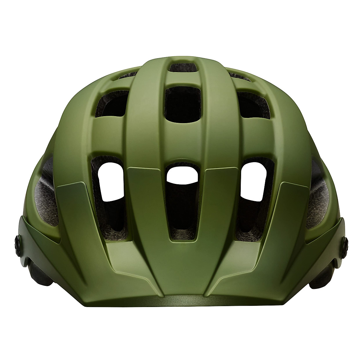 Schwinn Bunker ERT Bike Helmet for Adult Men Women, Can Fit Head Circumference 59-63cm, with 17 Air Vents, Pivoting Visor, & Adjustable Locking Strap, Large, Green
