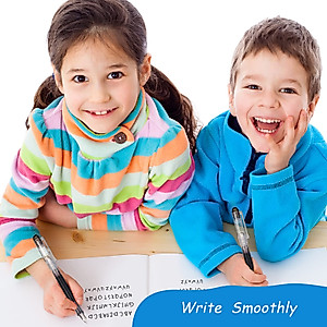 EEOYU 12 Pieces Black Disposable Fountain Pens, Smooth-Writing Office Supplies for Sketching, Journaling, Calligraphy, Doodling and Gifts (Black)