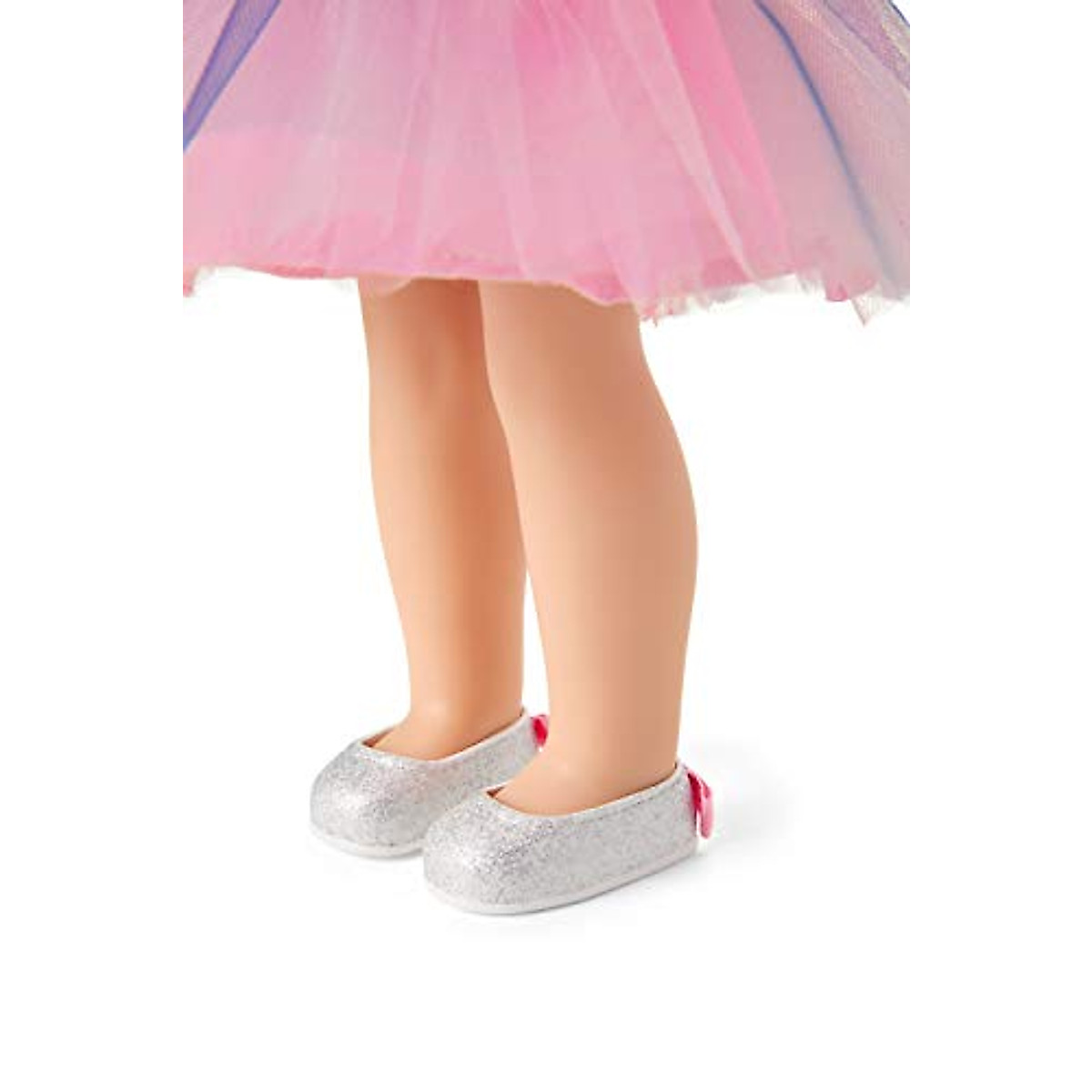 American Girl WellieWishers 14.5-inch Doll Rainbow Birthday Outfit with Headband, Necklace, and Shoes, For Ages 4+