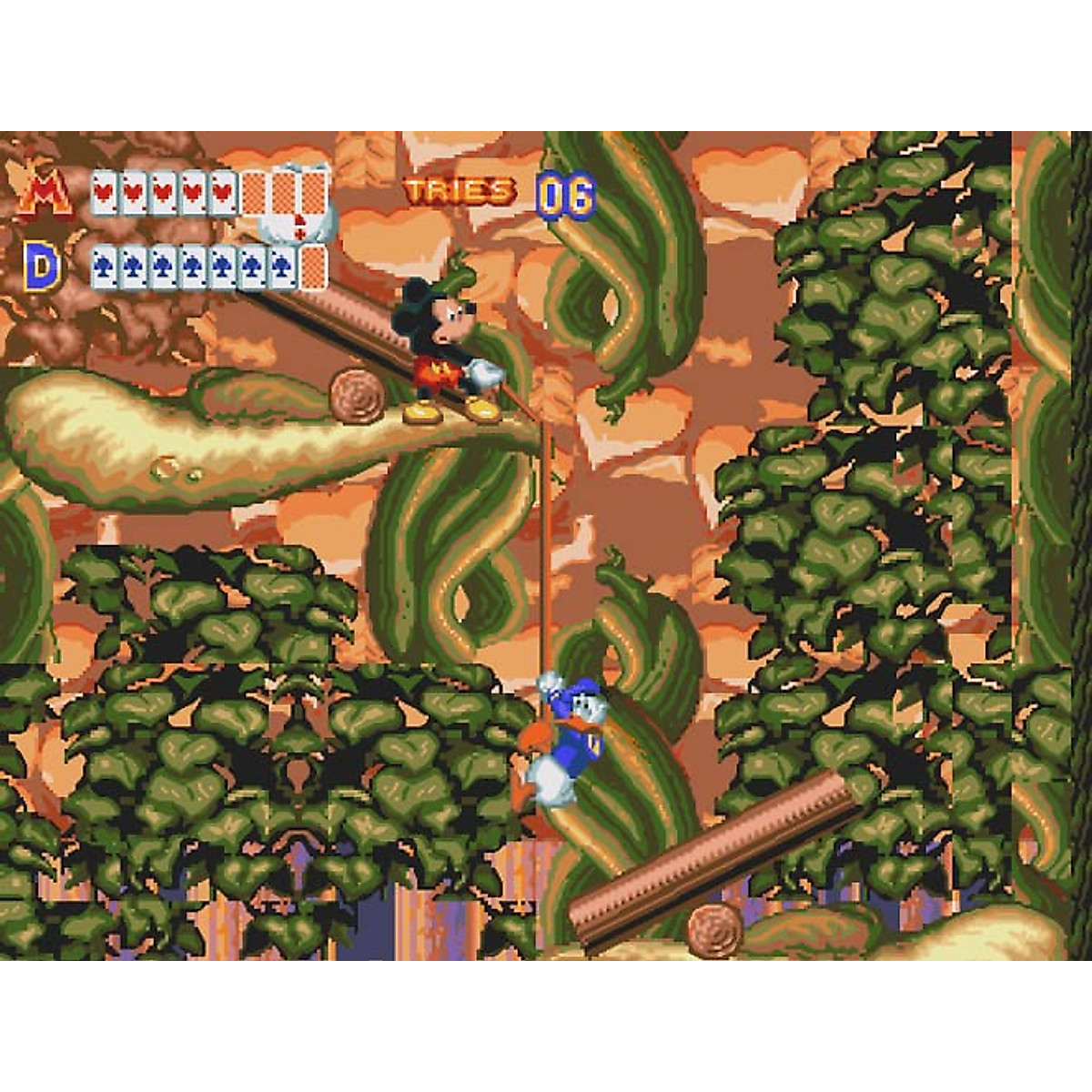 World of Illusion Starring Mickey Mouse and Donald Duck (Sega Genesis / Megadrive) – Reproduction Video Game Cartridge