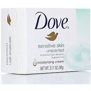 Dove Bar Soap for Sensitive Skin 3.15 oz (Pack of 4)